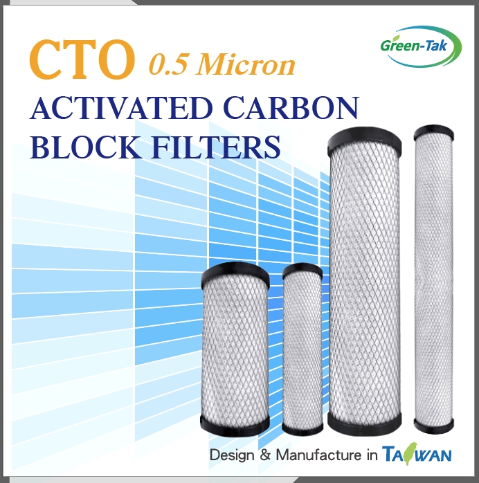 20 inch Big Blue Activated Carbon Block CTO Filter Cartridges ...