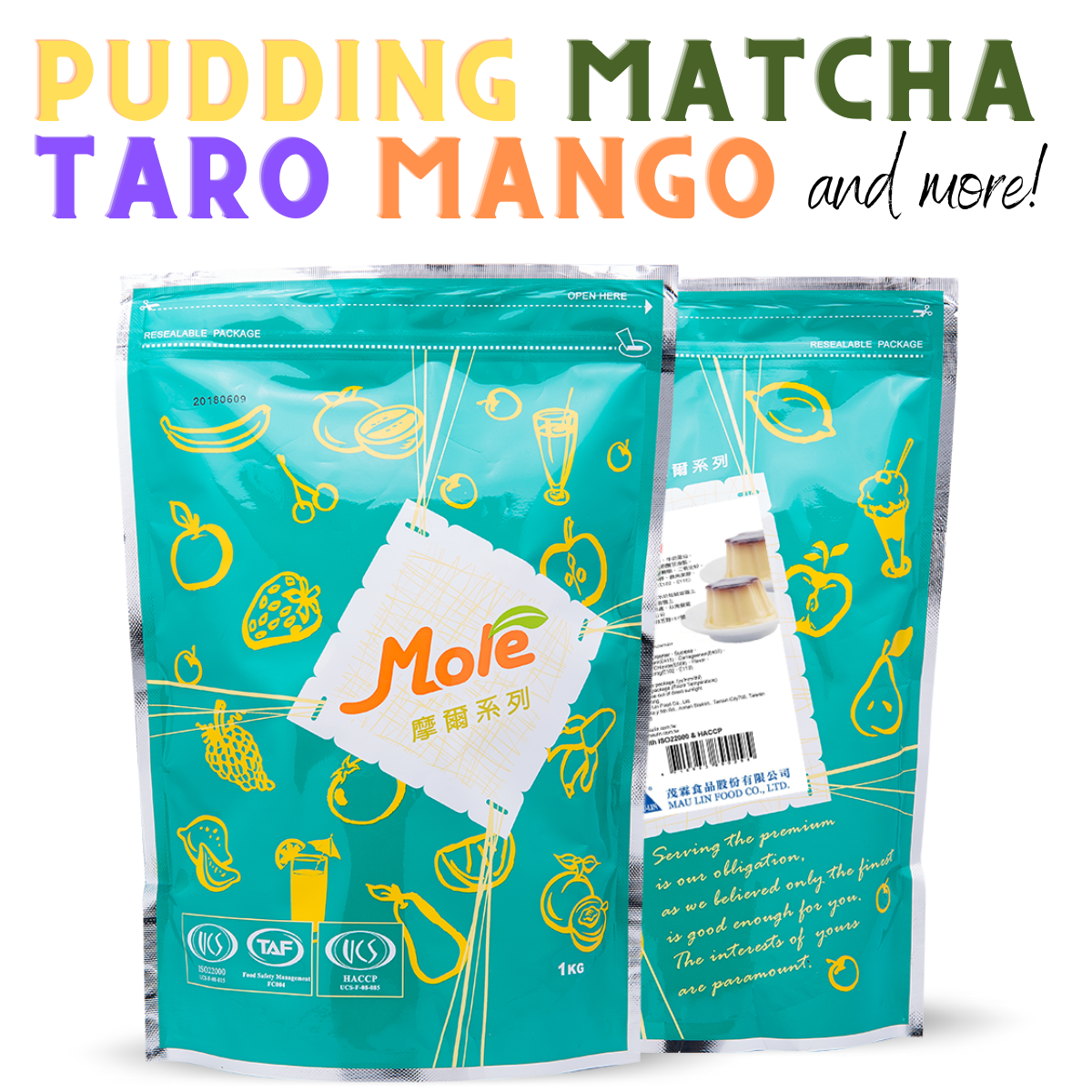 More Powder Series - offers a variety of powders, including Pudding ...