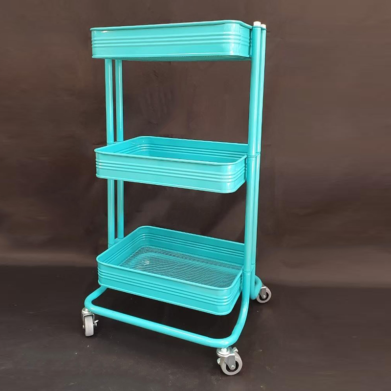 Multifunction Rolling Utility Cart in Apple Green Color | Taiwantrade