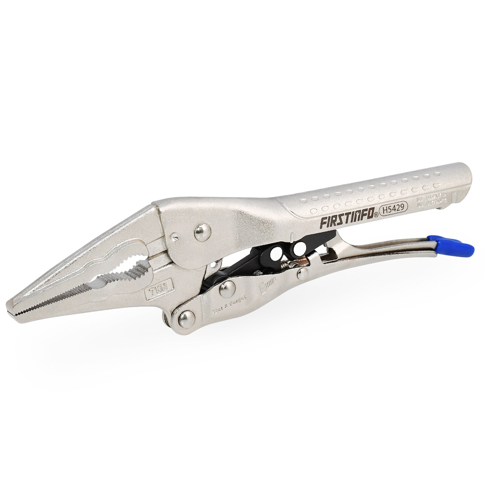 【FIRSTINFO】 7-Inch Grip Original Locking Plier, Long Nose Jaw Automatic ...