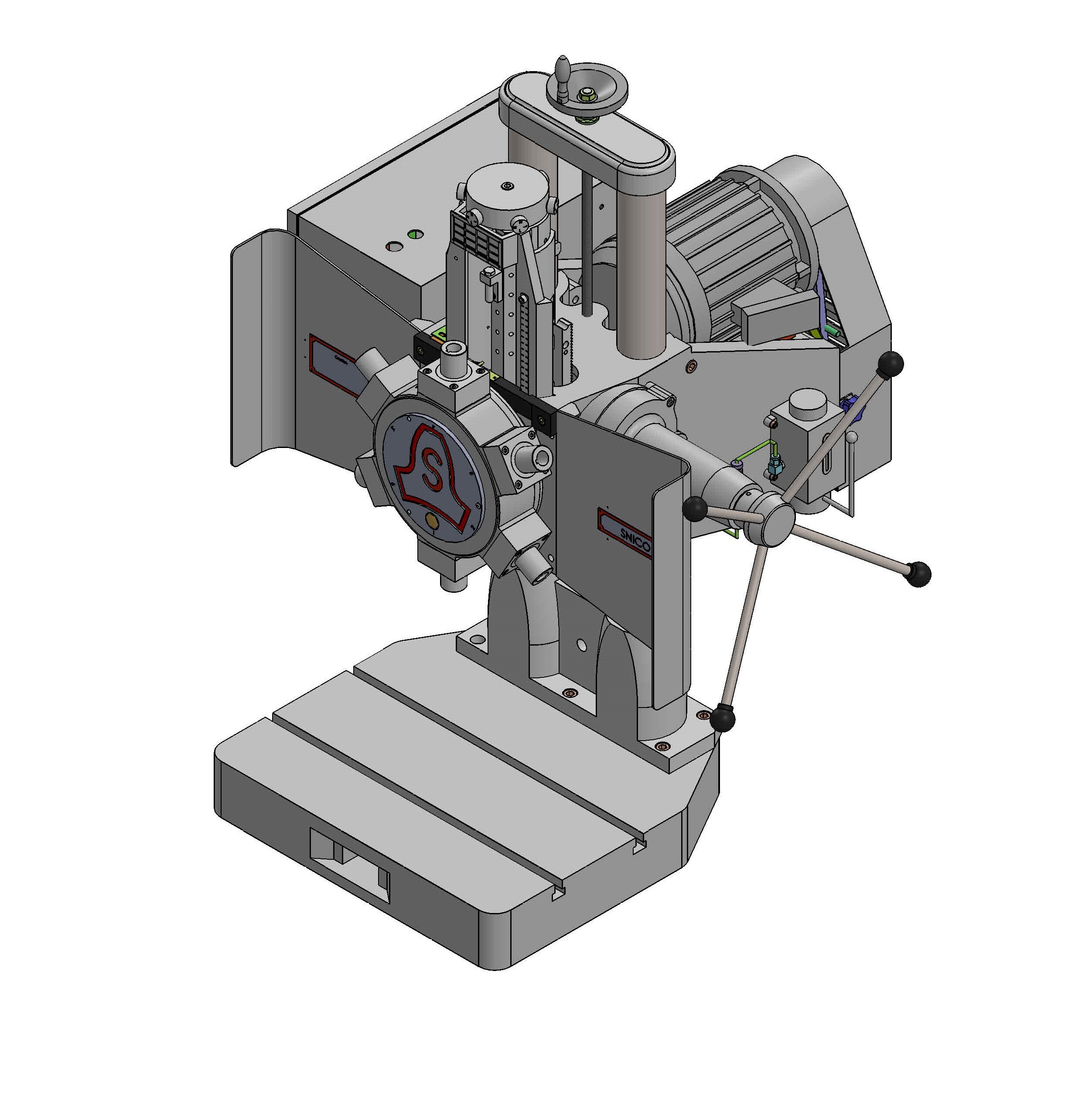 Conventional Turret Center Drilling Machine | Taiwantrade