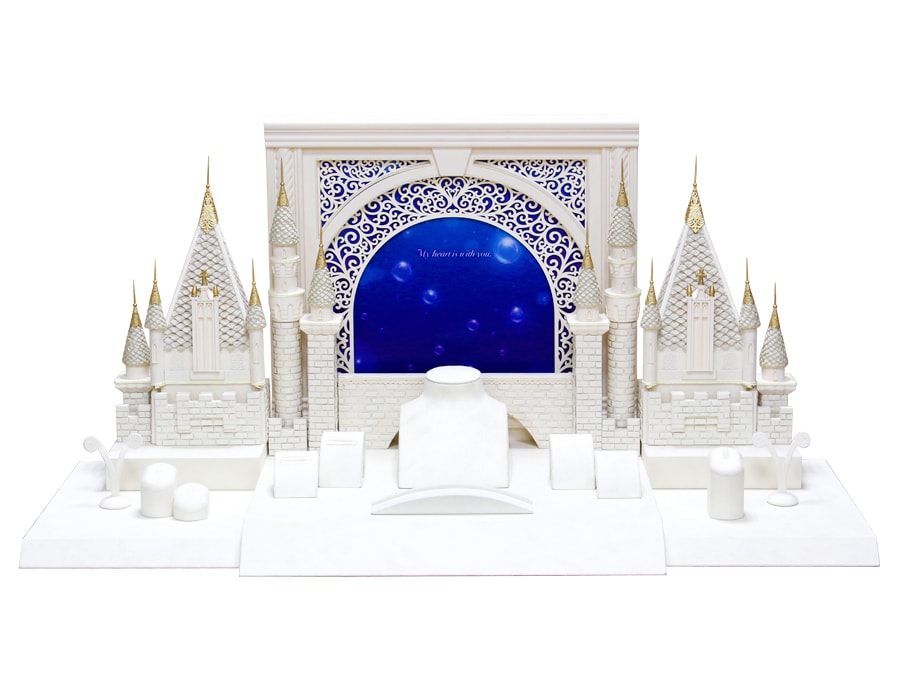 Handmade Castle Jewelry Display Double Side | Taiwantrade