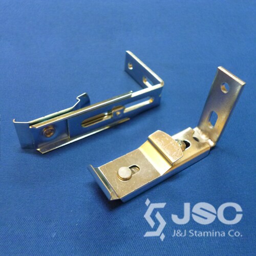 L flat extension bracket rivetted with clip- Vertical blind parts | Taiwantrade