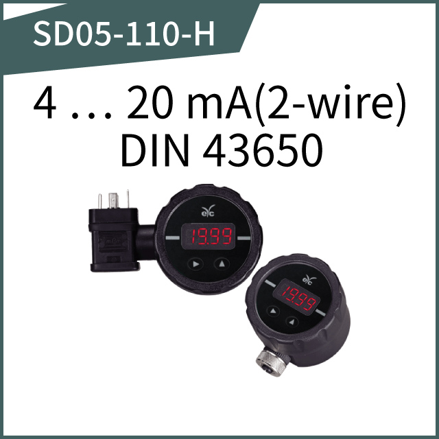 eyc-tech SD05 DIN Integrated Signal Indicator (4~20mA, 2-wire Loop Power supply) | Taiwantrade