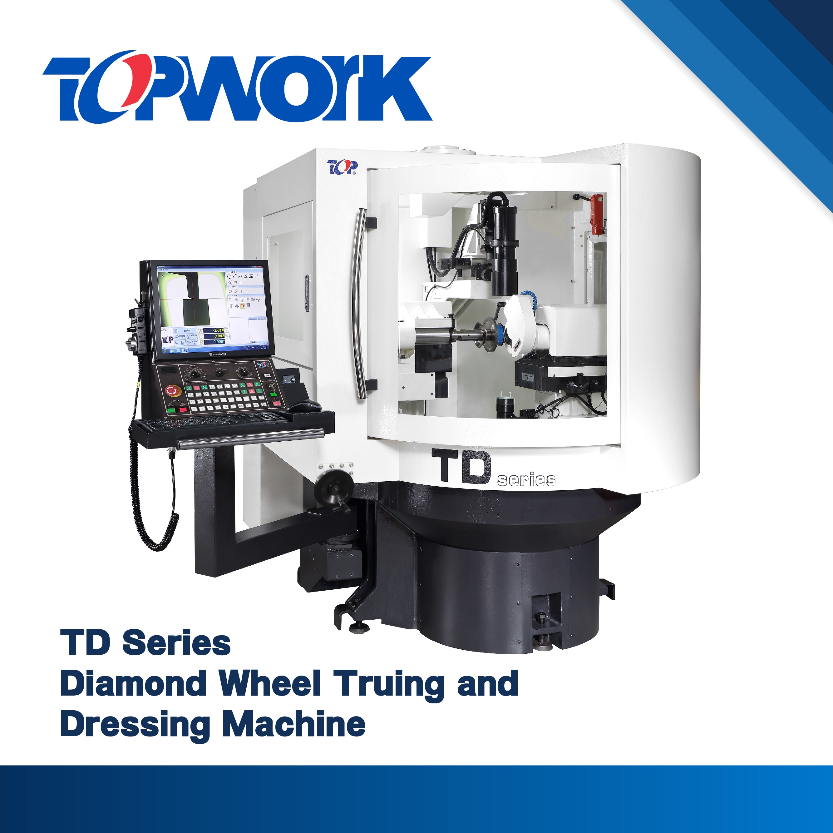 Diamond Wheel Truing and Dressing Machine, CNC Grinder for Tool ...
