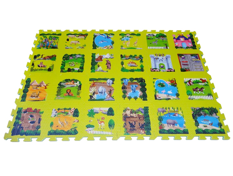 Animal-Mini Animal Puzzle Mat | Taiwantrade