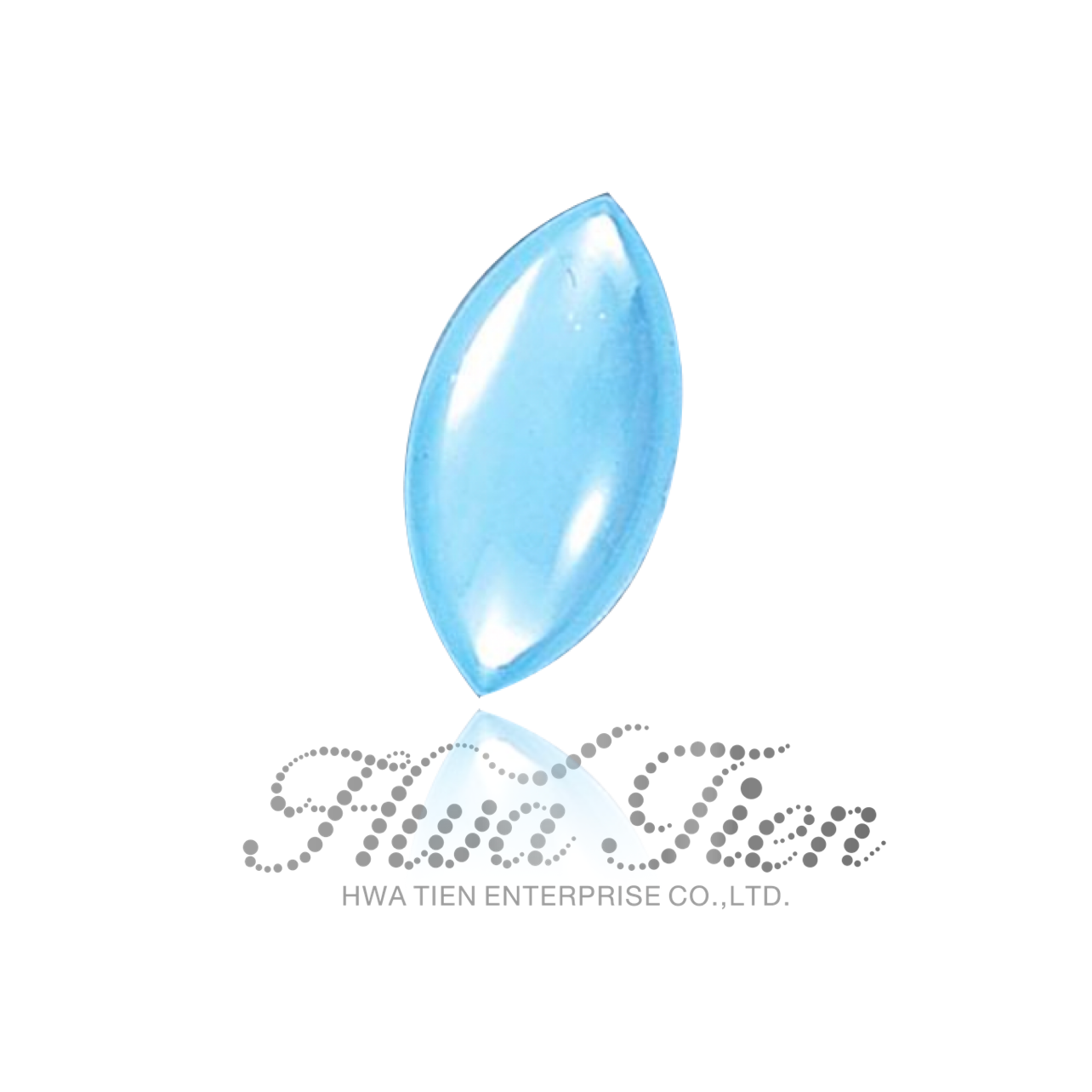 Rhinestone Supplier - Jeweled Pin with Acrylic Crystal Stones | Taiwantrade