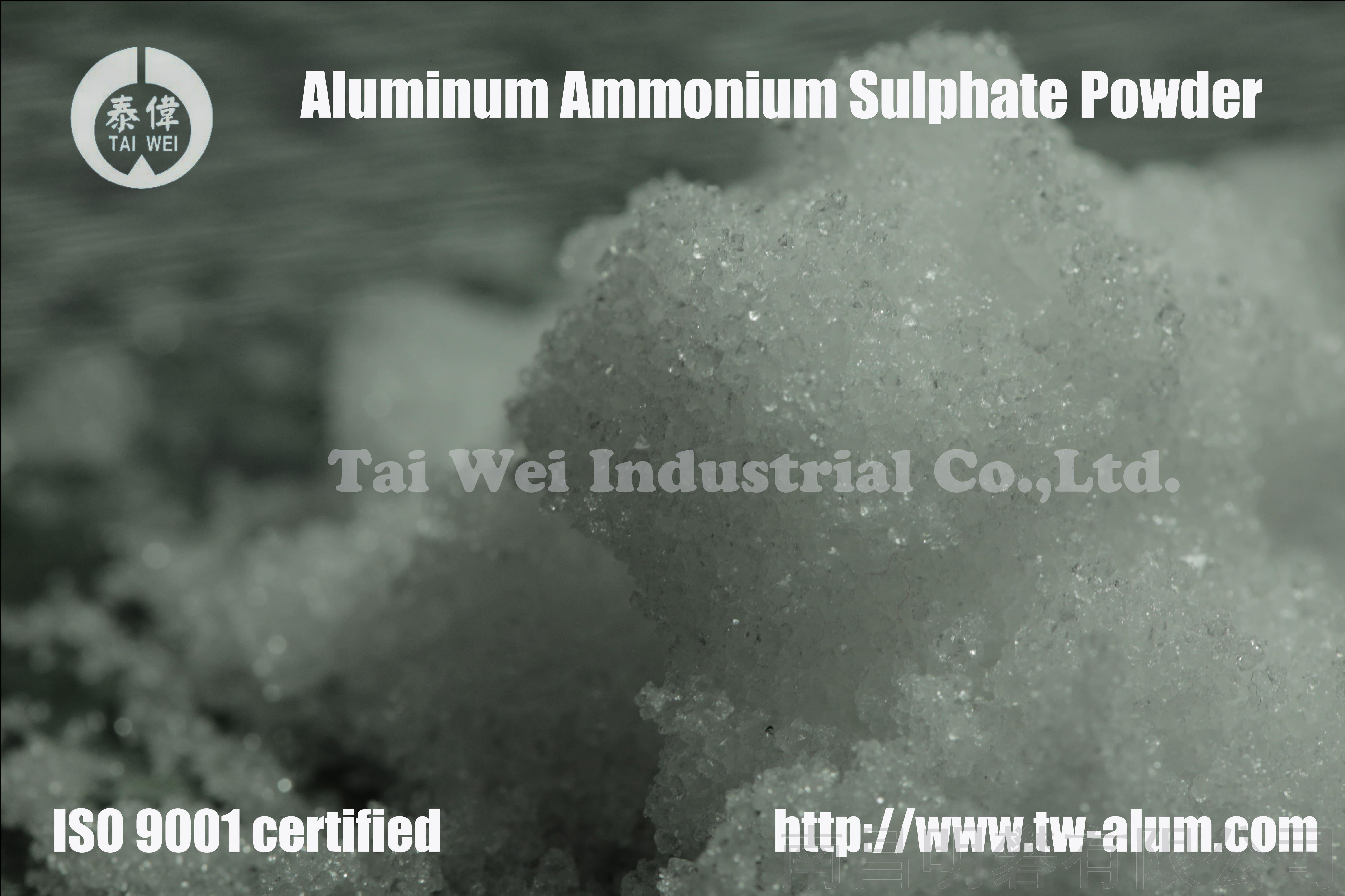 Ammonium Alum Powder | Taiwantrade.com
