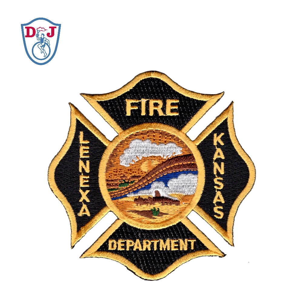 Customized Embroidered Fire Dept. Patches | Taiwantrade