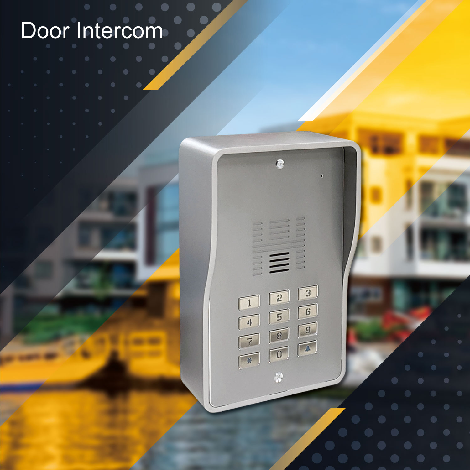 4G Digital VoLTE GSM intercom system(Multi-Resident ) | Taiwantrade
