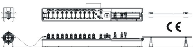 Fully Automatic Partition System Cold Roll Forming Machine | PROFORMER ...
