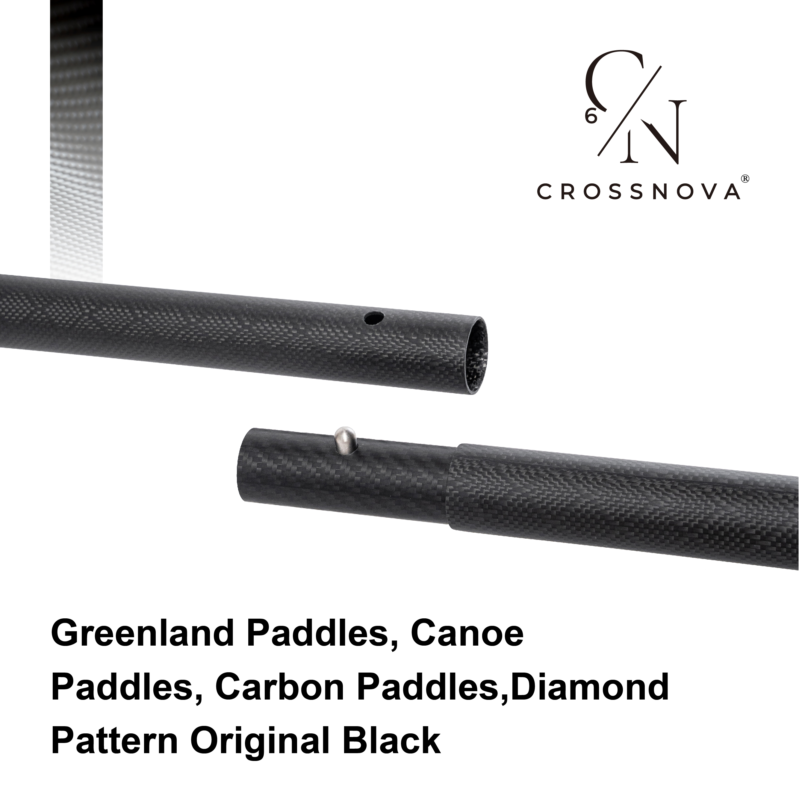 Taiwan Manufacturer of Original Black Carbon Kayak Paddles, Diamond ...