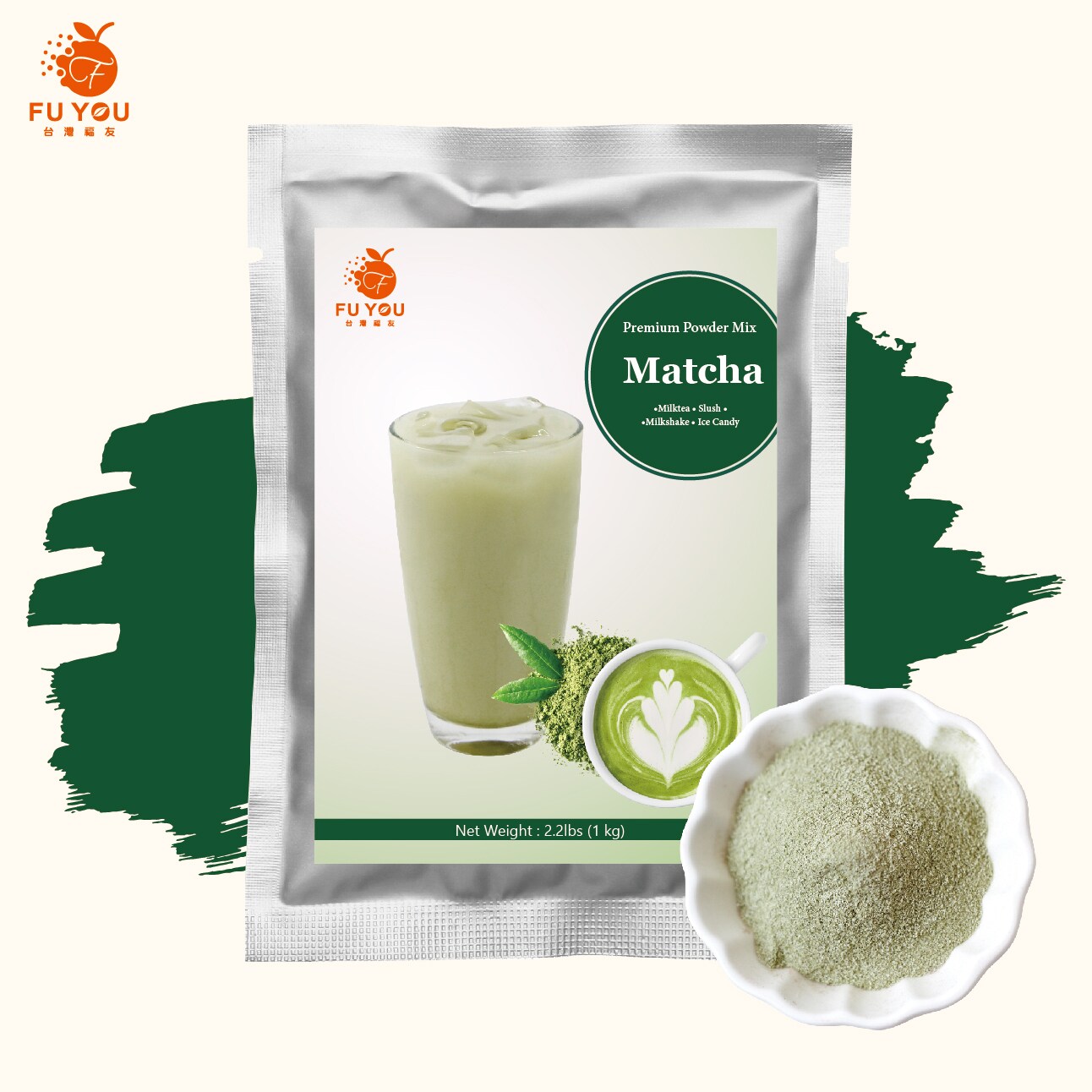 Bubble Tea Ingredients Matcha Tea Powder Flavor Powder Wholesale for ...