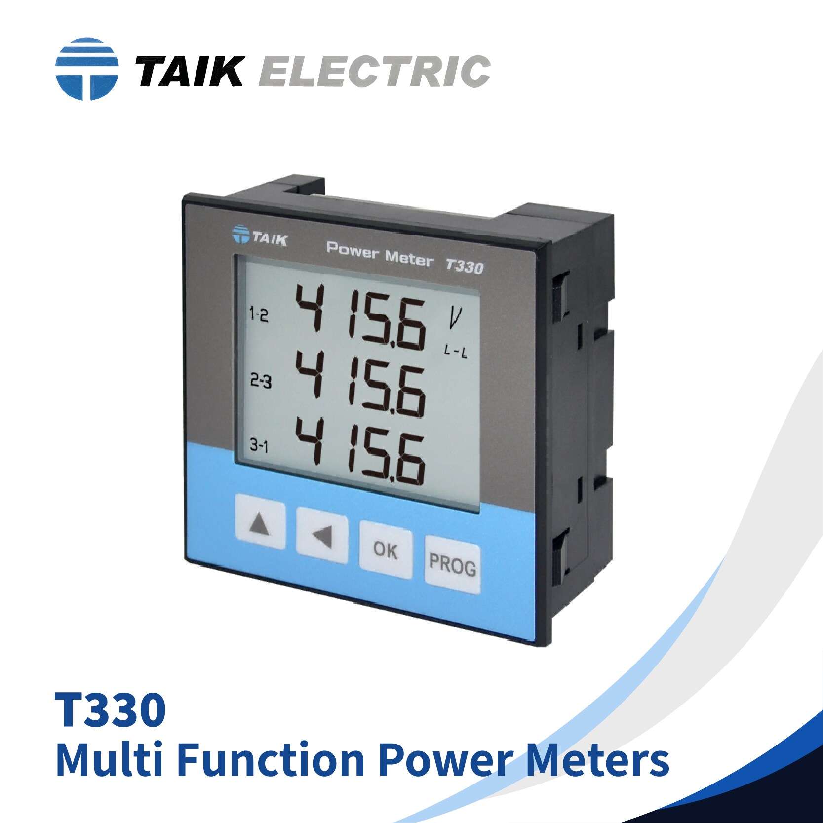 Multi-function Digital Power Meter, Dual Energy Measurement | Taiwantrade