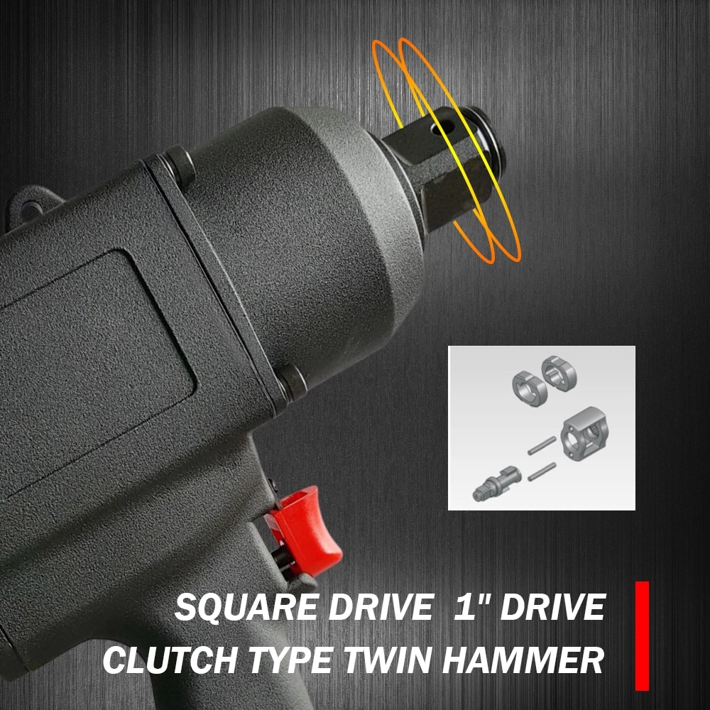 Heavy duty industrial 1" air impact wrench industrial tool | LEMATEC CO ...