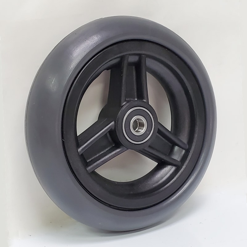 5" 3 Spoke Plastic PU Wheel | Taiwantrade.com