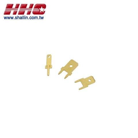 Male faston PCB terminal, 2.8 x 0.5 x 13.8mm, RoHS Directive-compliant ...