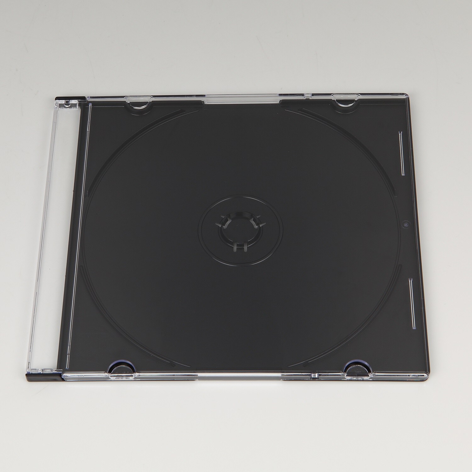 Thin Clear CD Jewel Case Black Tray | Taiwantrade.com