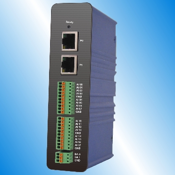 Ethernet Module, 24-bit Uni-polar 8 Differential / 16 Single-end Analog ...