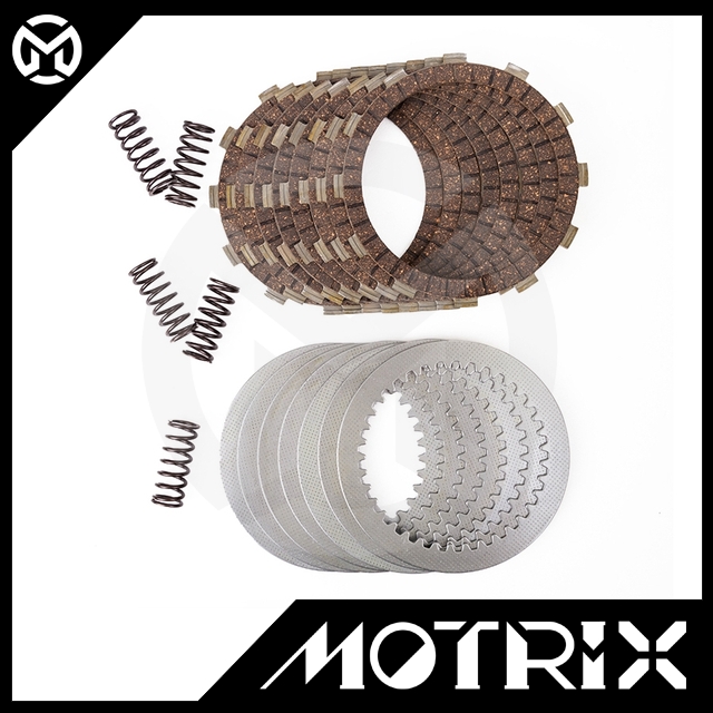 Motorcycle Clutch Friction Plate Set With Spring For KAWASAKI KXF450 ...