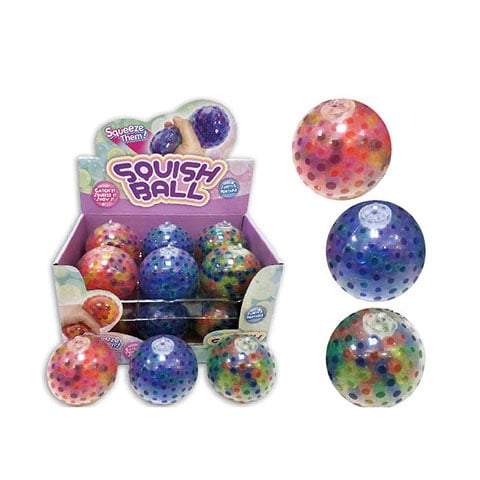LE BONHEUR SQUISHY BALL W/BEADS | Taiwantrade.com
