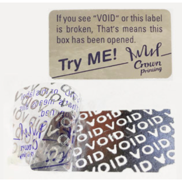 Reliable and Durable Packaging Seal Sticker | Taiwantrade