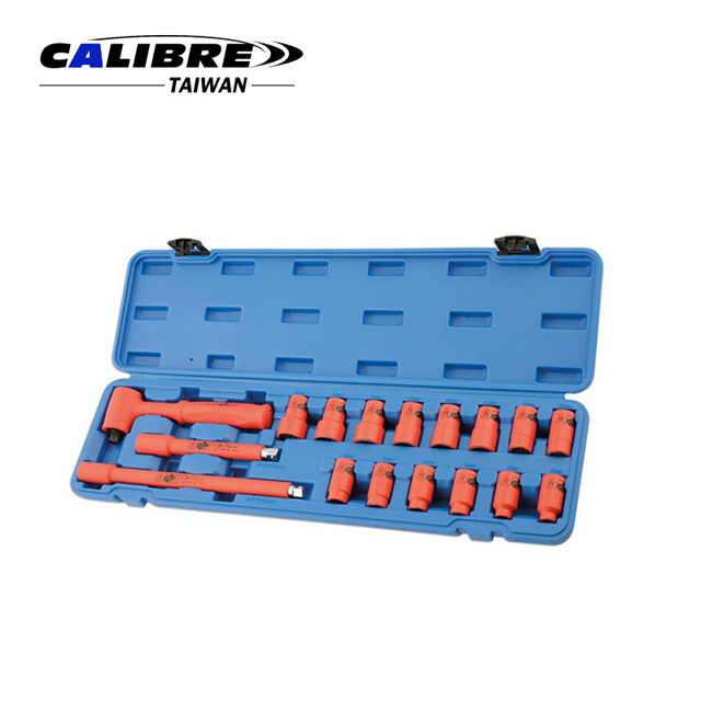 CALIBRE 17pc 3/8” Dr. Insulated Socket Set | Taiwantrade