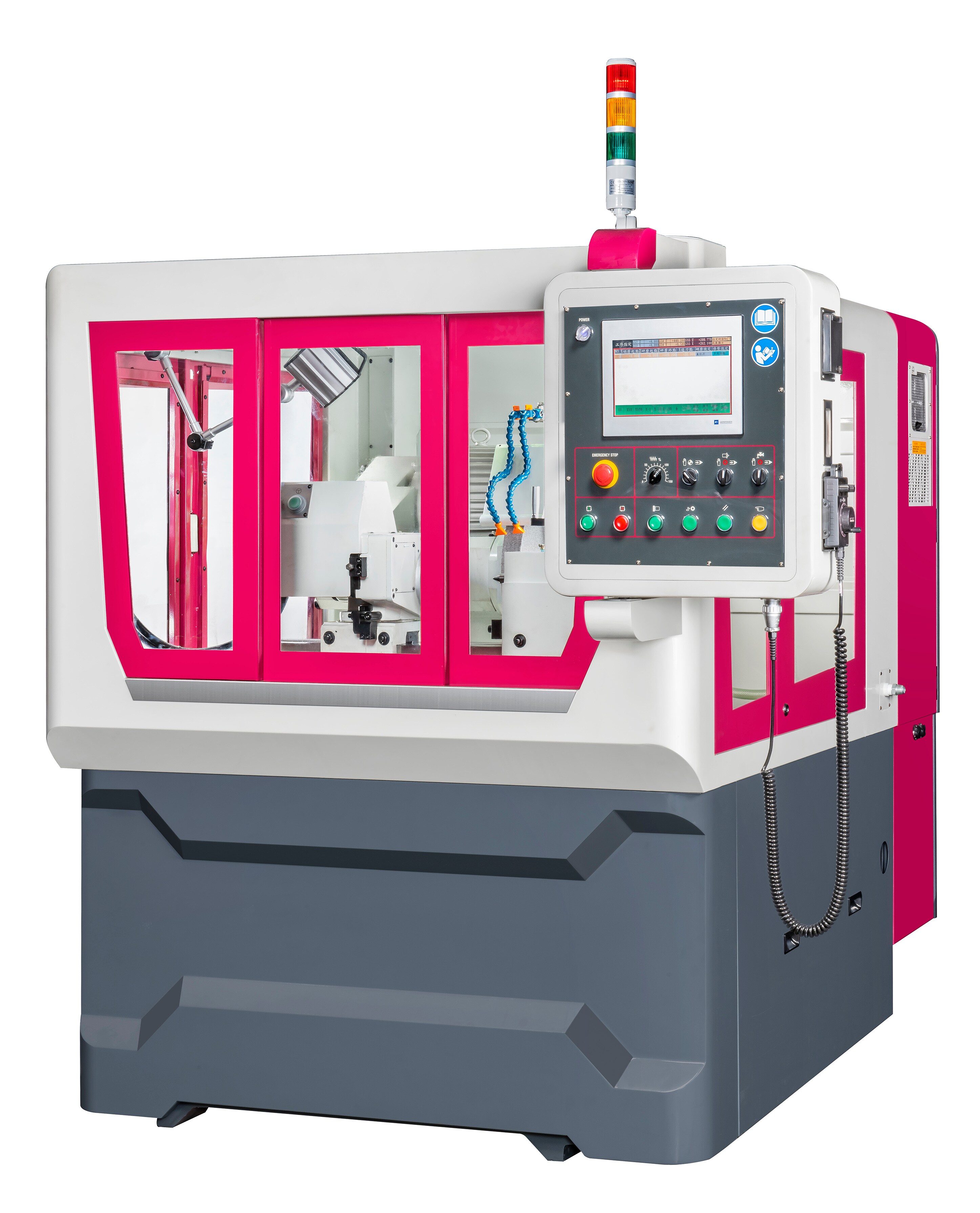 TWO Axes NC CYLINDRICAL GRINDING MACHINE (Cross-slider type ...