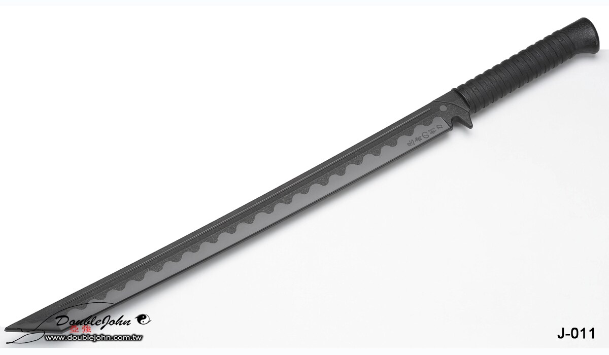 J-011,PP sword,Plastic sword,Polypropylene sword,Ninja tou,black sword ...