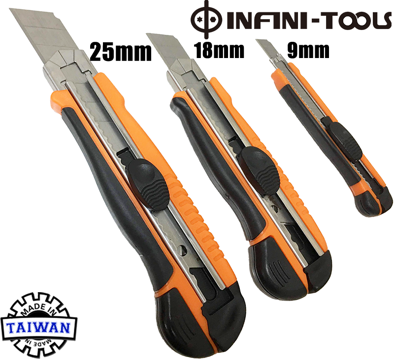Professional Grade Auto Loading Snap-Off Blade Knife | Taiwantrade