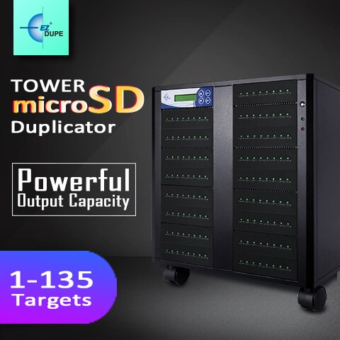 microSD Card Duplicator | Mass Production | 1 to 135 | EZ Dupe ...