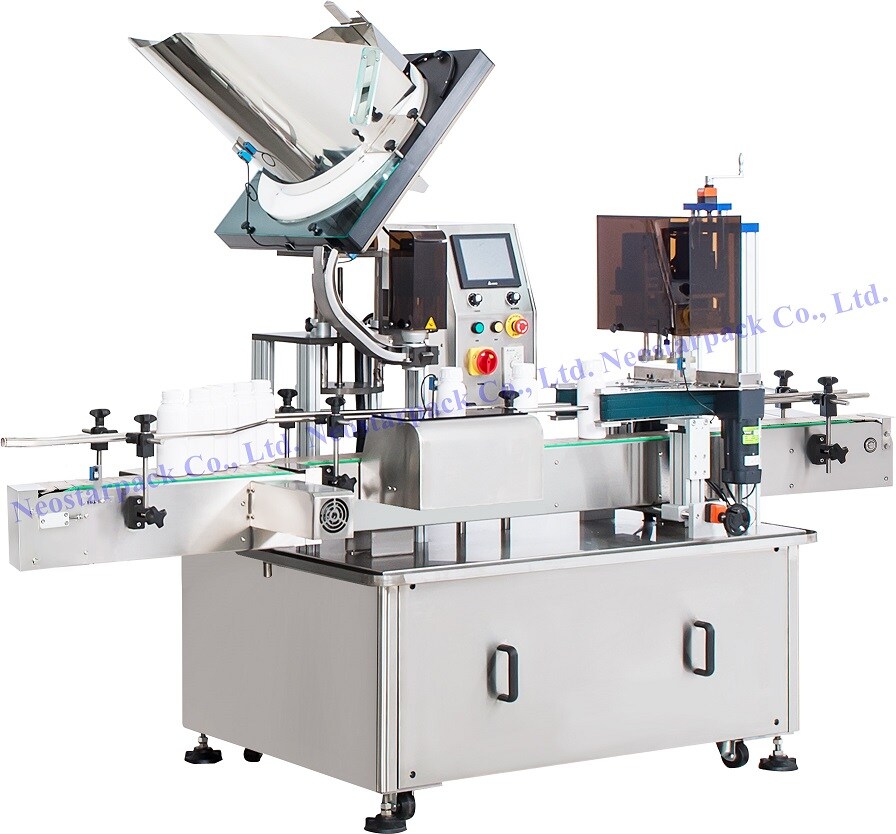 Automatic Screw Cap Capping Machine for Saline Water | Taiwantrade.com