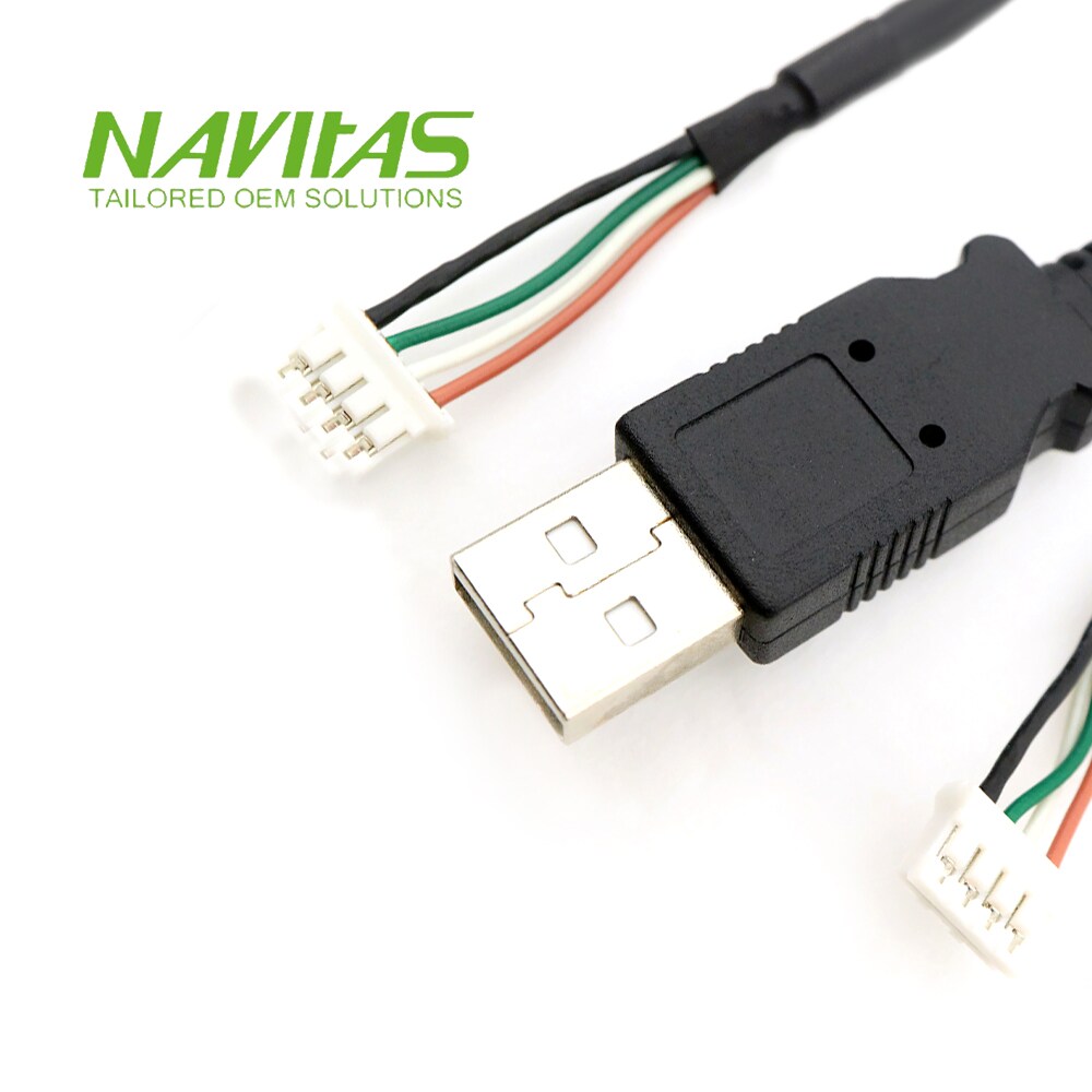 USB Cable Type A Male 4 Pin JST PHR Connector Cable Assembly | Taiwantrade