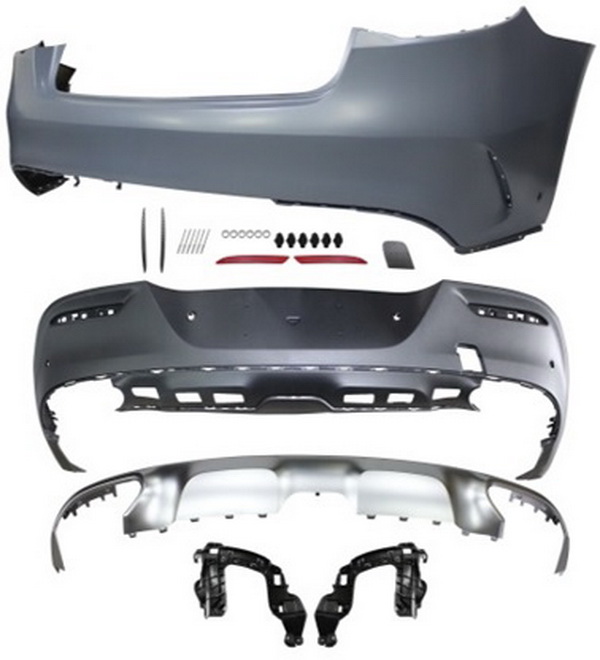 W292 16-19 GLE COUPE AMG REAR BUMPER LOOK | Taiwantrade