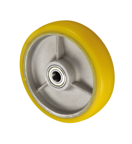 6 inch 2 ton Heavy Duty PU Caster Wheels with Brake | Taiwantrade.com