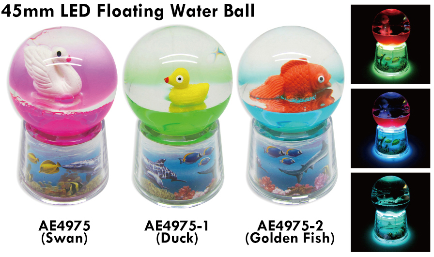 45MM LED FLOATING WATER BALL | Taiwantrade.com