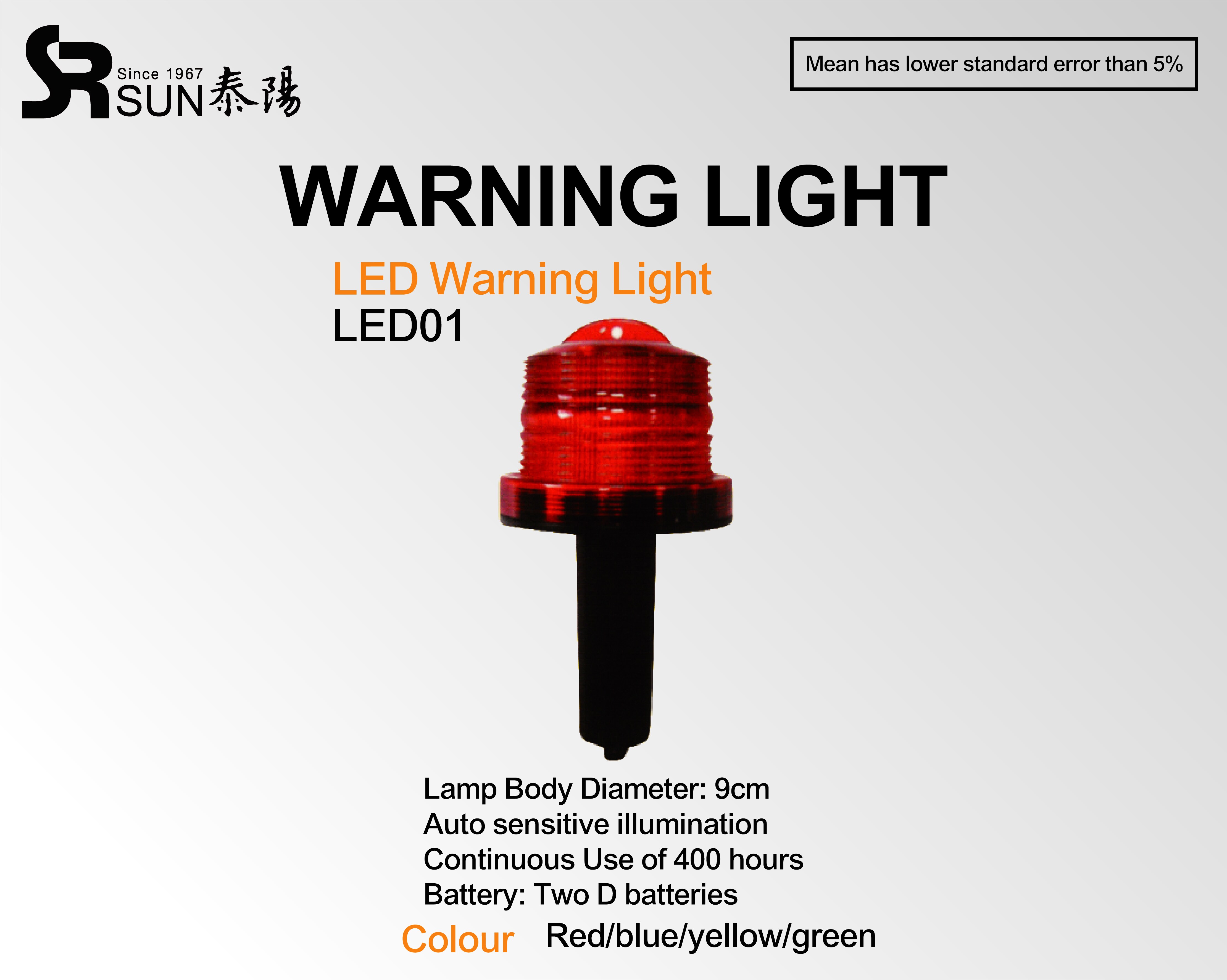 led warning light | Taiwantrade