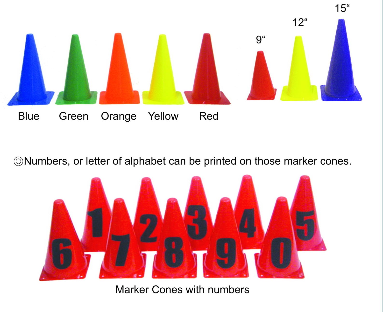 PE Marker Cones, Cone | Taiwantrade.com