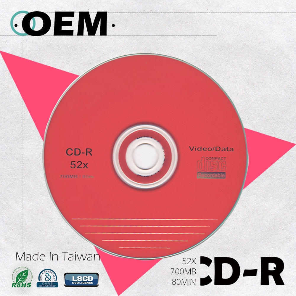 OEM CD-R 52X LOGO Printing | Taiwantrade