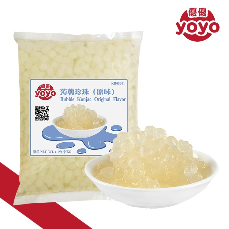 Bubble Konjac Original Flavor Low Calorie Weight Loss Konjac Pearl ...