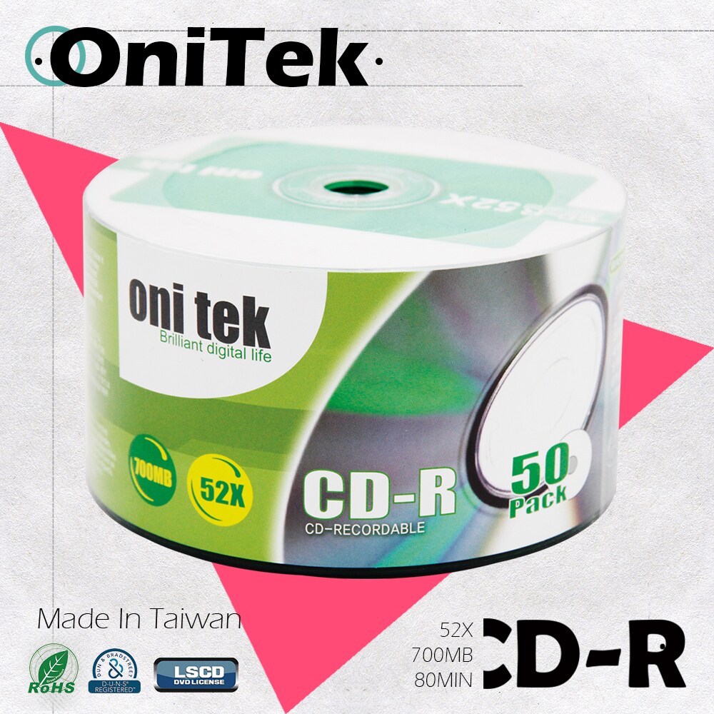 OniTek CD-R 52X LOGO | Taiwantrade