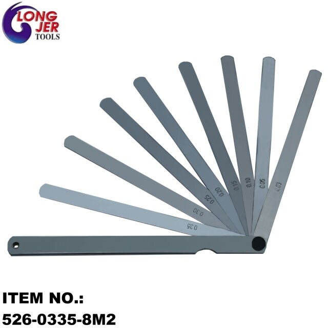 200mm 8PC Blades Metric Type Feeler Gauge | LONG JER PRECISE INDUSTRY ...