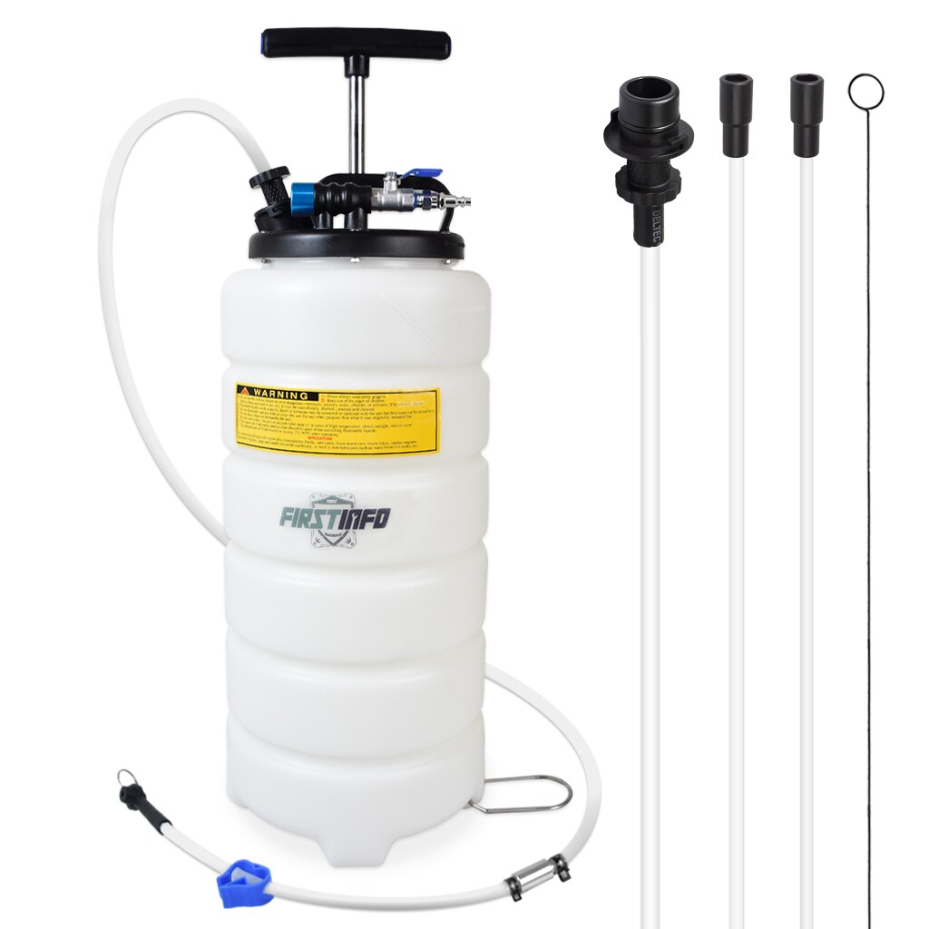【FIRSTINFO】15L Pneumatic / Air & Manual / Hand Oil & Fluid Extractor ...