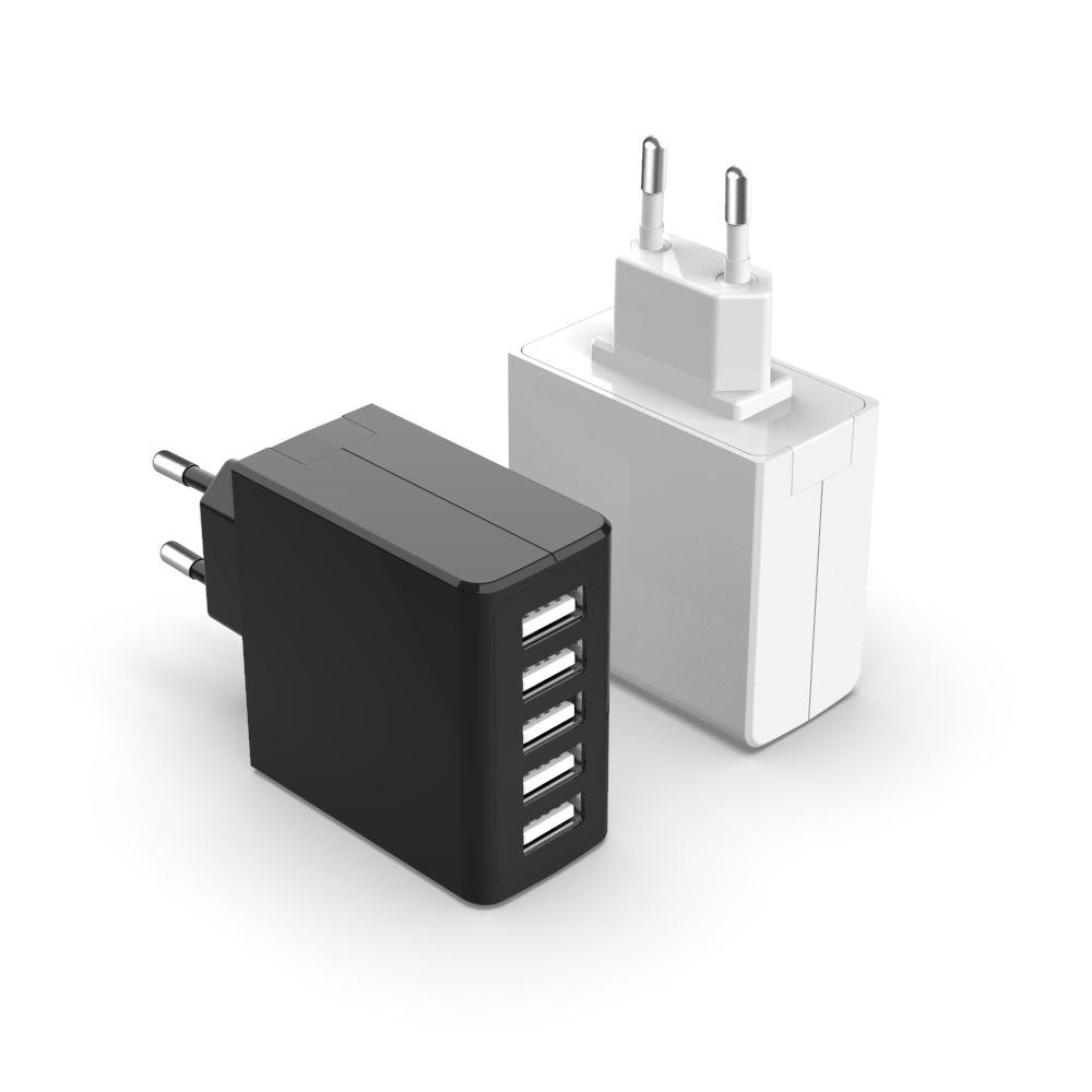 Best AC Charger, AC Adapter, 5 USB port, adapter, European plug ...