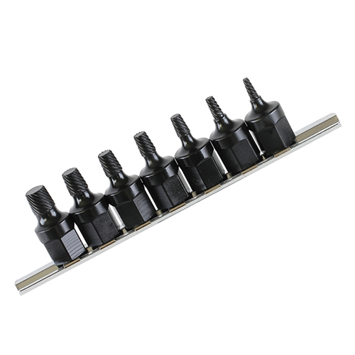 7 PCS 3/8"DR. SCREW EXTRACTOR SET | Taiwantrade
