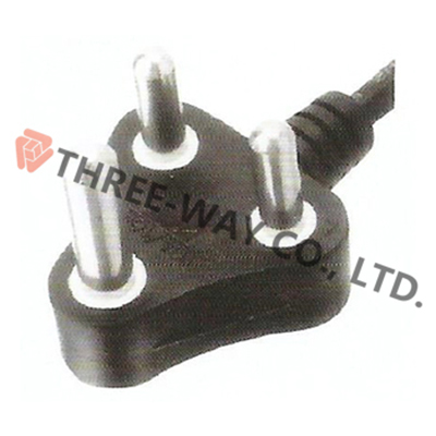 AC cord Plug 3 Round pins | Taiwantrade