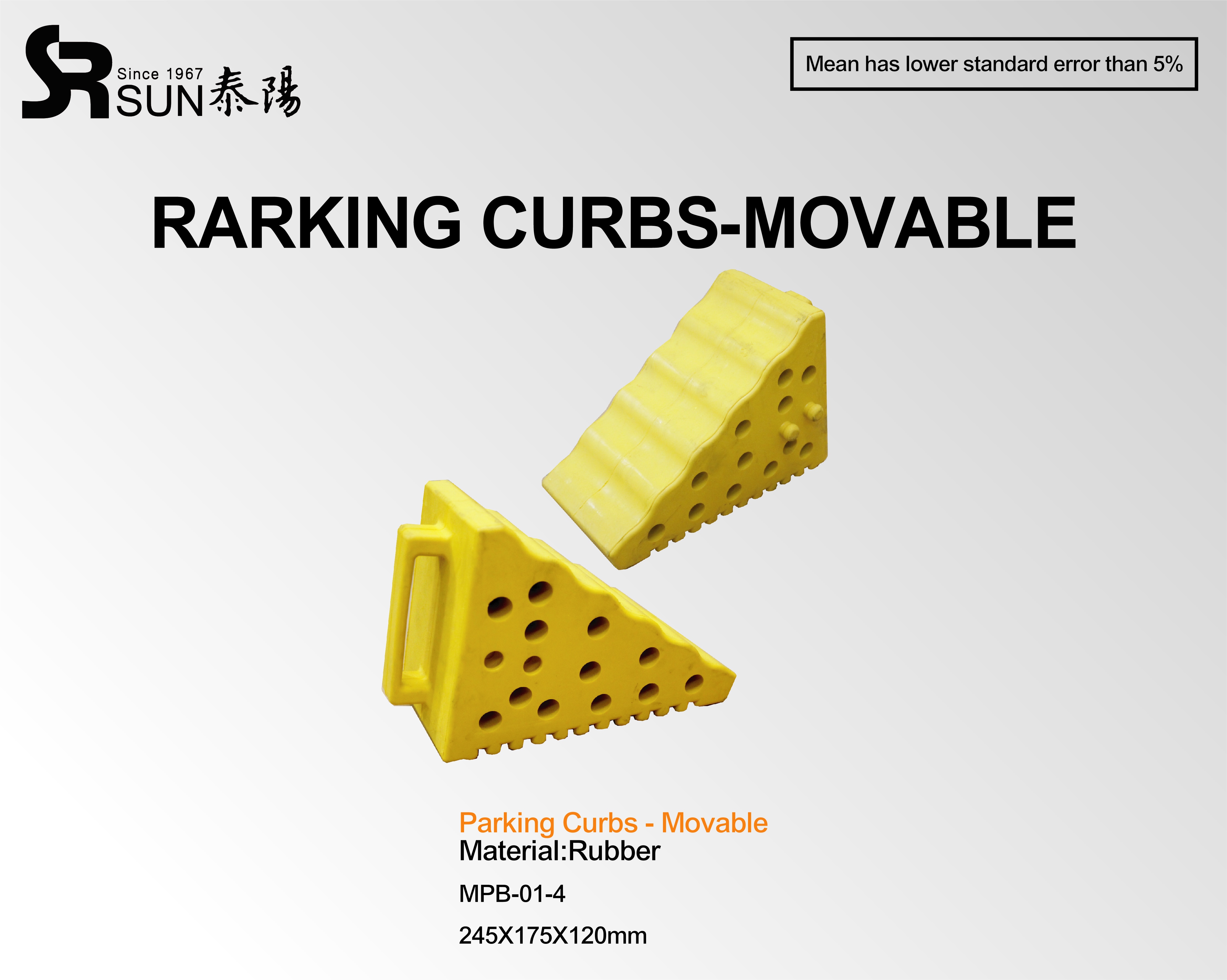 parking curbs-movable(RUBBER) | Taiwantrade.com