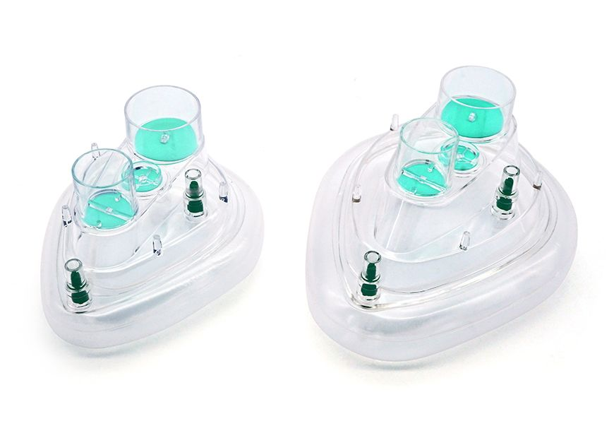 Twin Port CPAP Mask with Two Valves | ASIA CONNECTION CO., LTD.