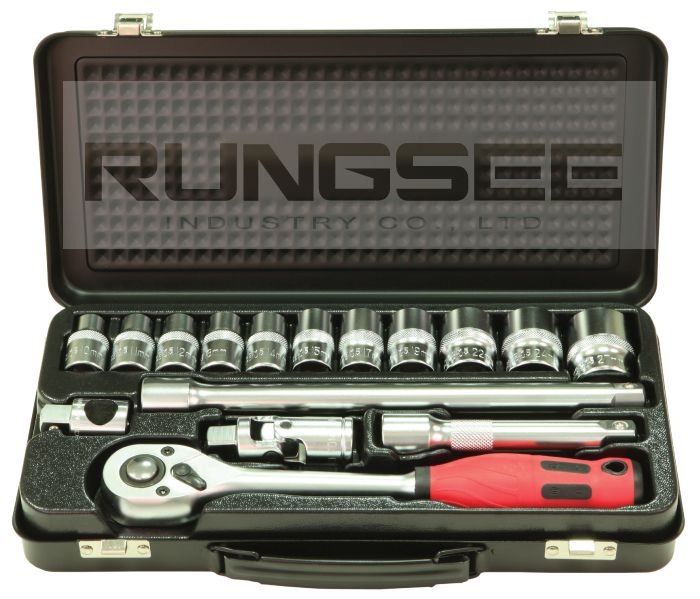 1/2"DR.16PCS SOCKET SET | Taiwantrade.com