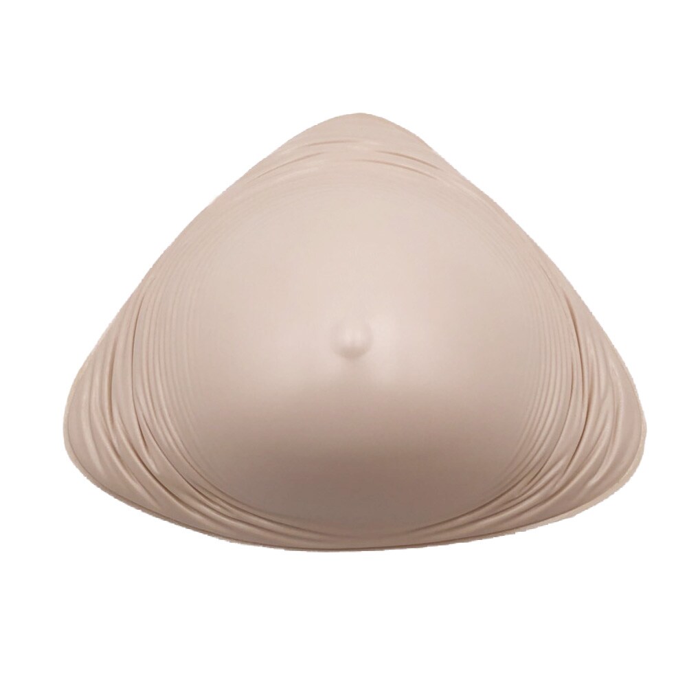 Light weight Triangle Breast Prosthesis Double layer Silicone ...
